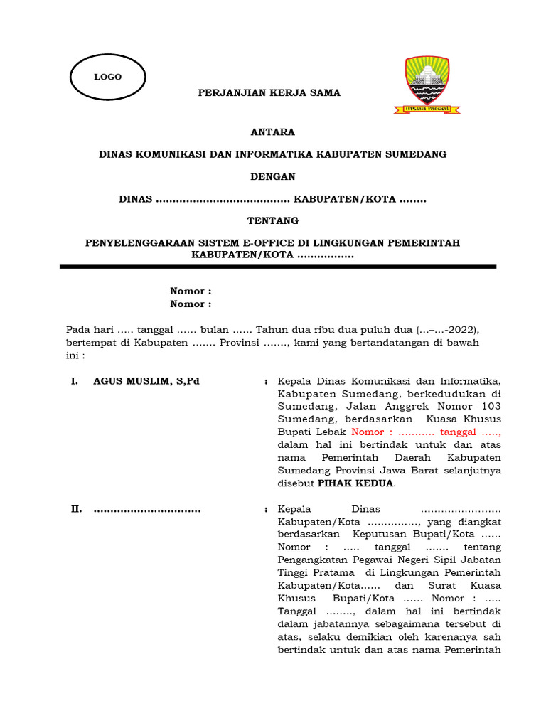 Contoh Draf Pks | PDF