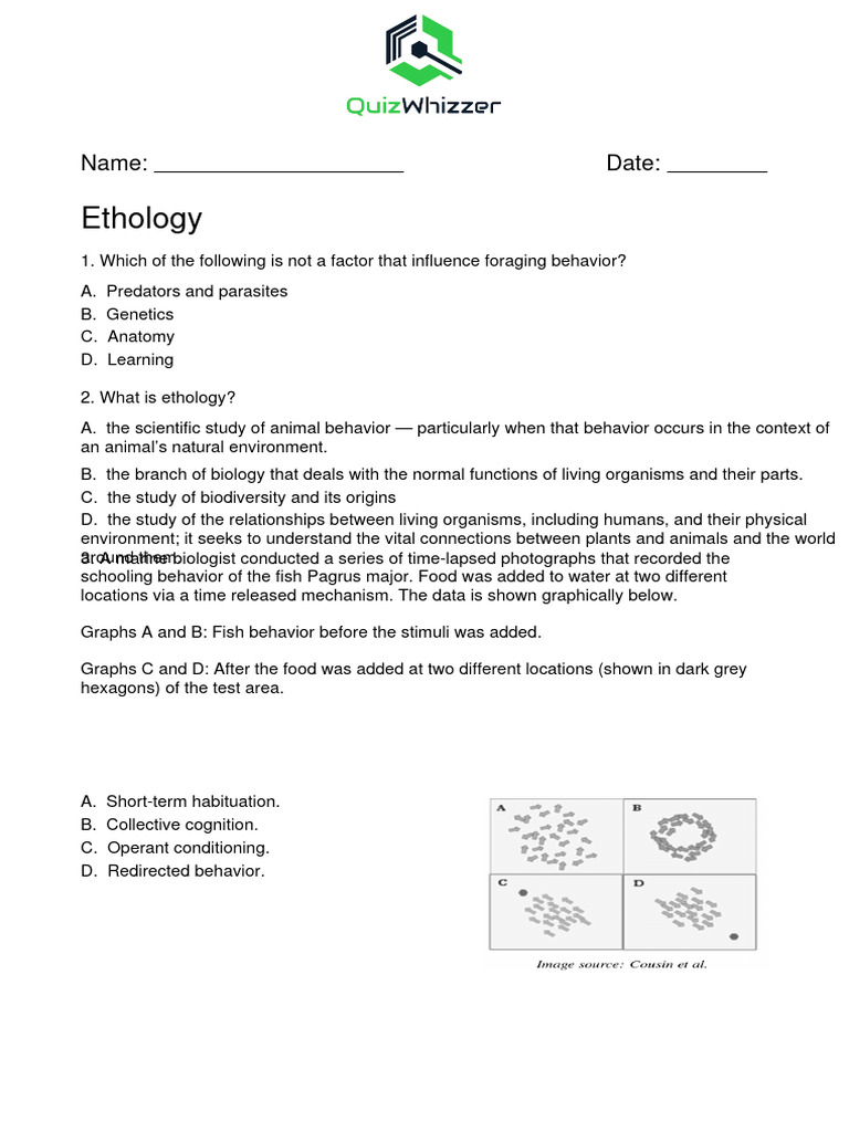 Ethology | PDF | Ethology | Classical Conditioning