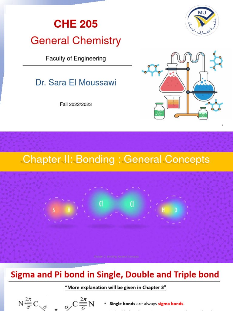 Chapter 2 - Sigma and Pi Bonds | PDF | Science & Mathematics