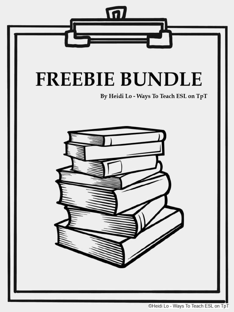 ESL Teaching Freebie Bundle | PDF | English As A Second Or Foreign Language