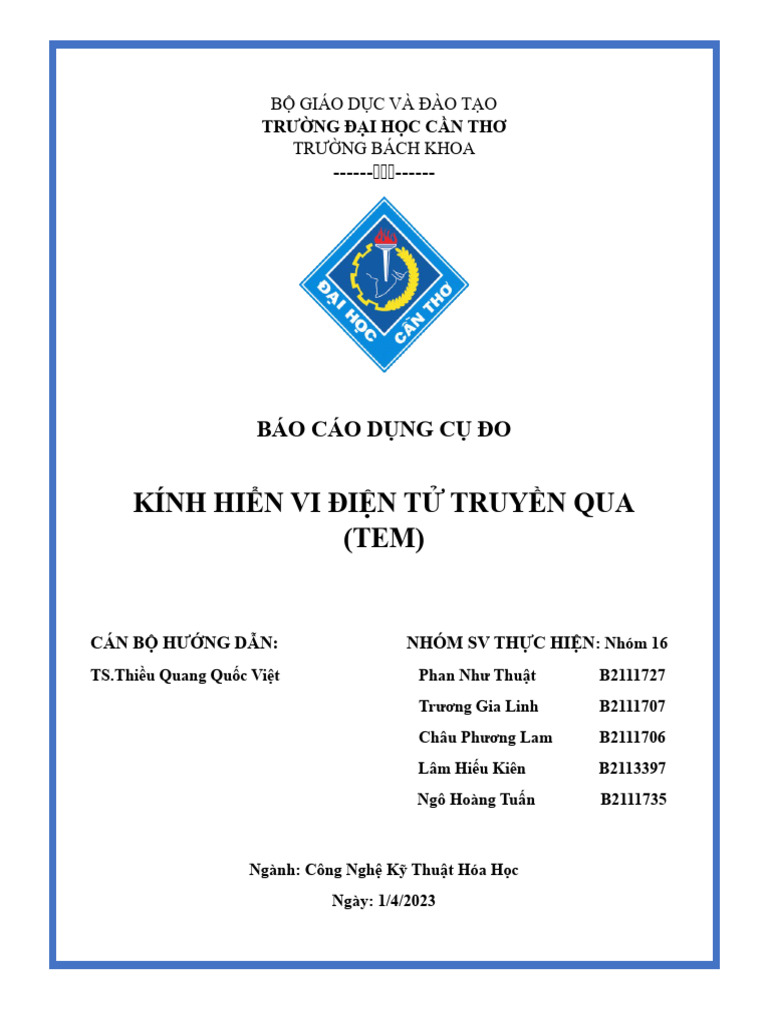 Báo Cáo D NG C Đo 22 | PDF