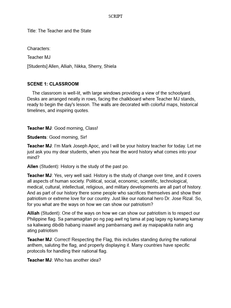 Article 2 Script | PDF | Teachers