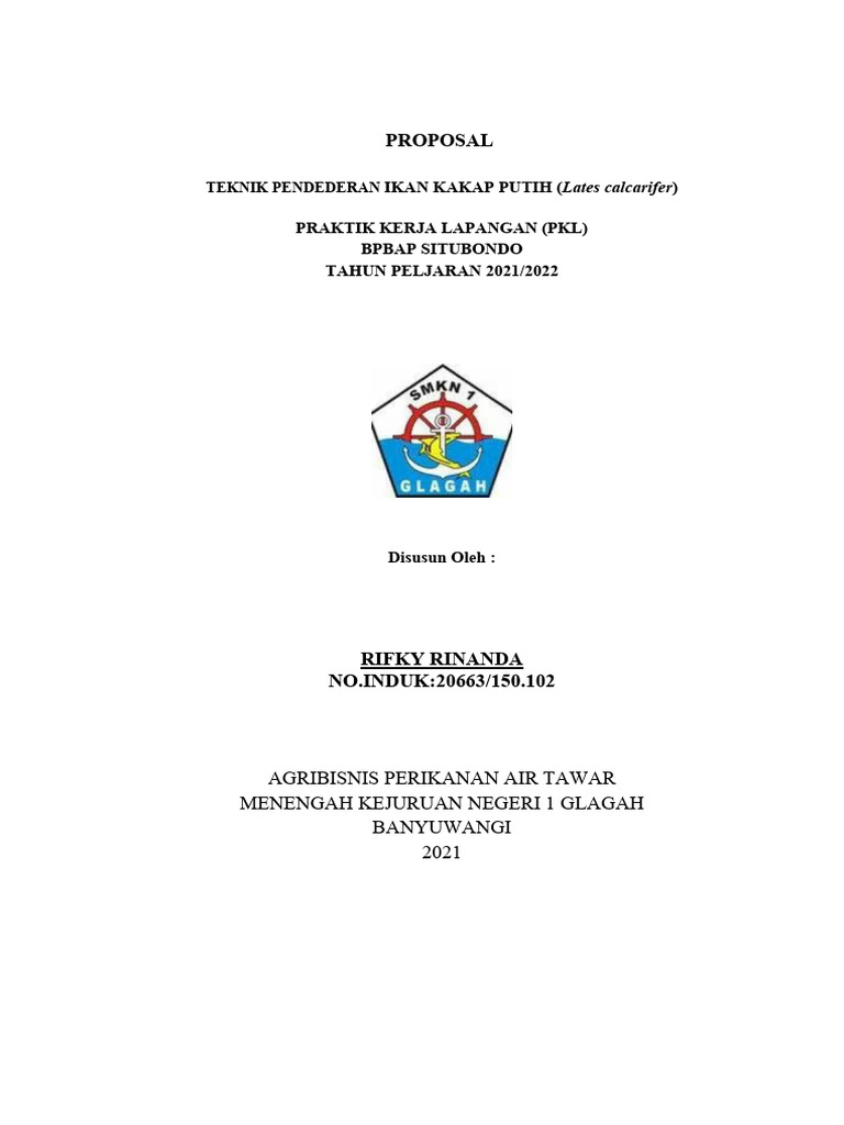 Proposal PJBL | PDF | Teknologi & Rekayasa