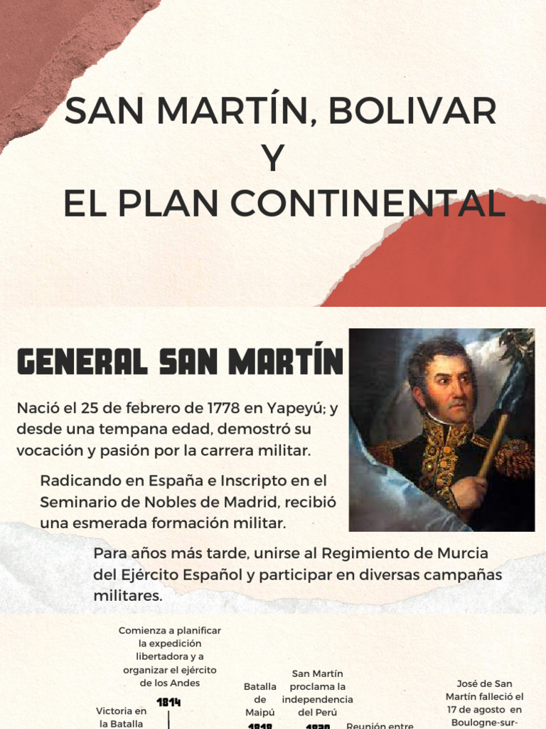 El Plan Continental | PDF | America latina | Guerras de independencia