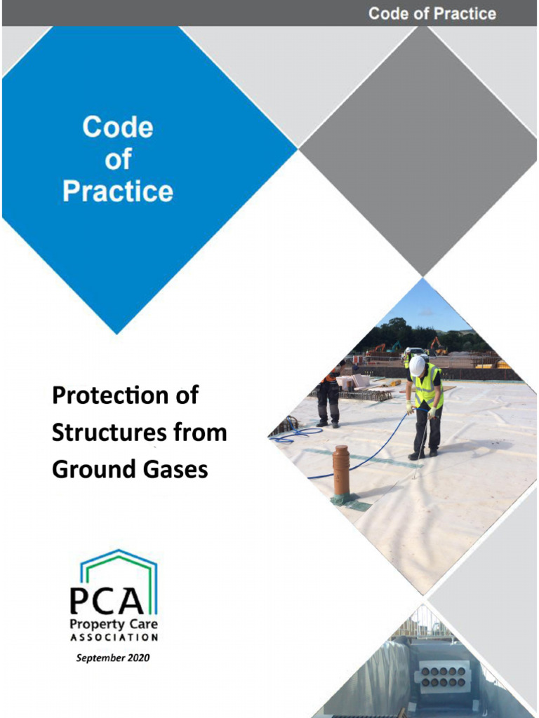 Code of Practice For The Protection of Structures From Ground Gases - Sept 2020 | PDF | Gases | Risk