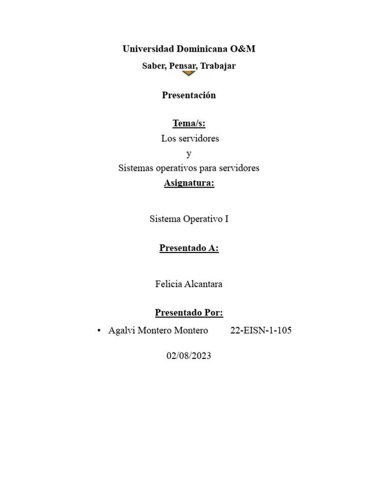 Presentacion Oym | PDF | Negocios