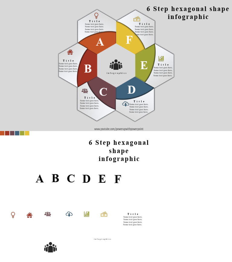 32.create 6 Step Hexagonal Shape Infographic | PDF