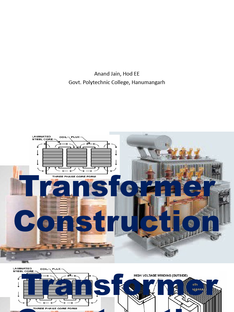 Transformer Design-01 | PDF | Transformer | Insulator (Electricity)
