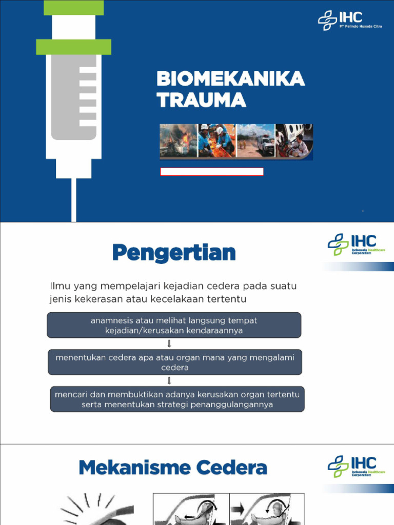 Biomekanika Trauma | PDF