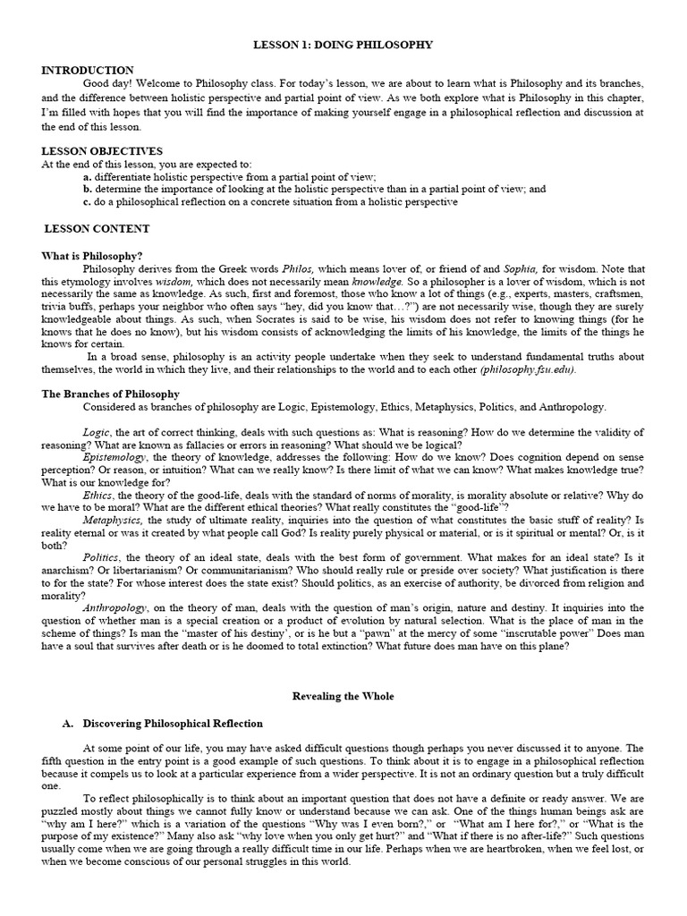 Lesson 1 5 | Download Free PDF | Scientific Method | Reason