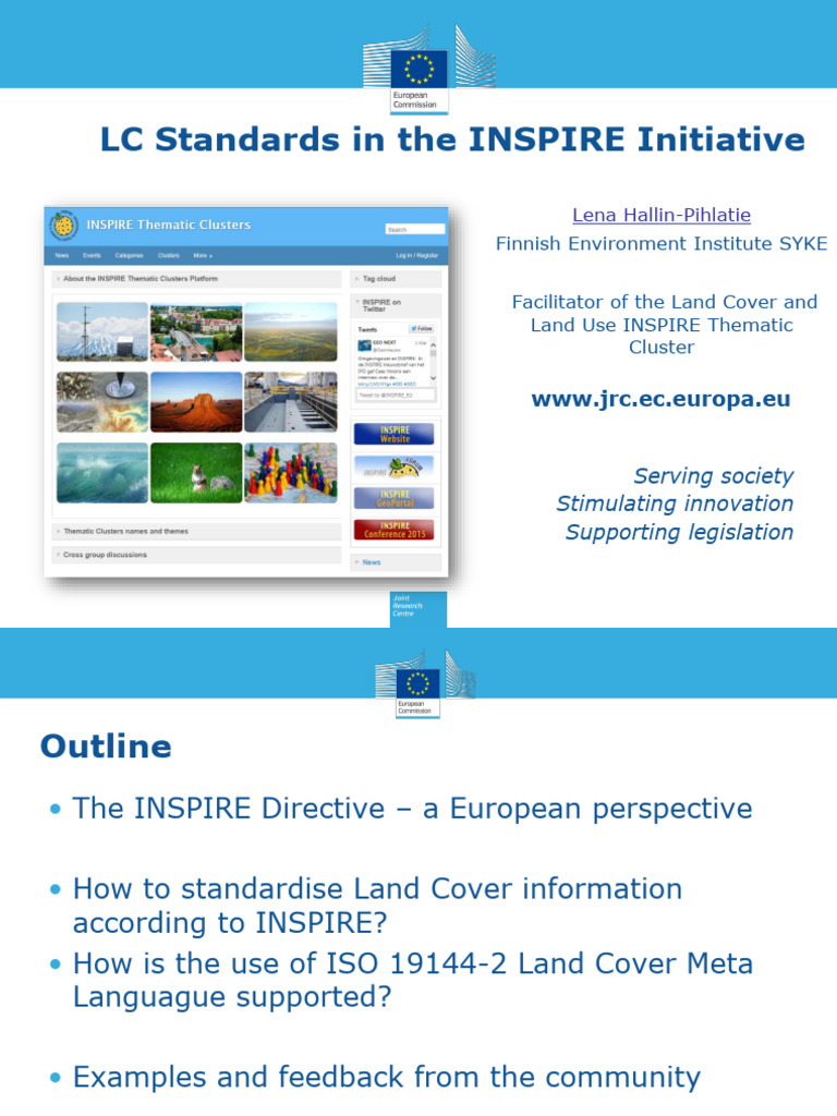6 Use of LC Standards Within The INSPIRE Initiative | PDF