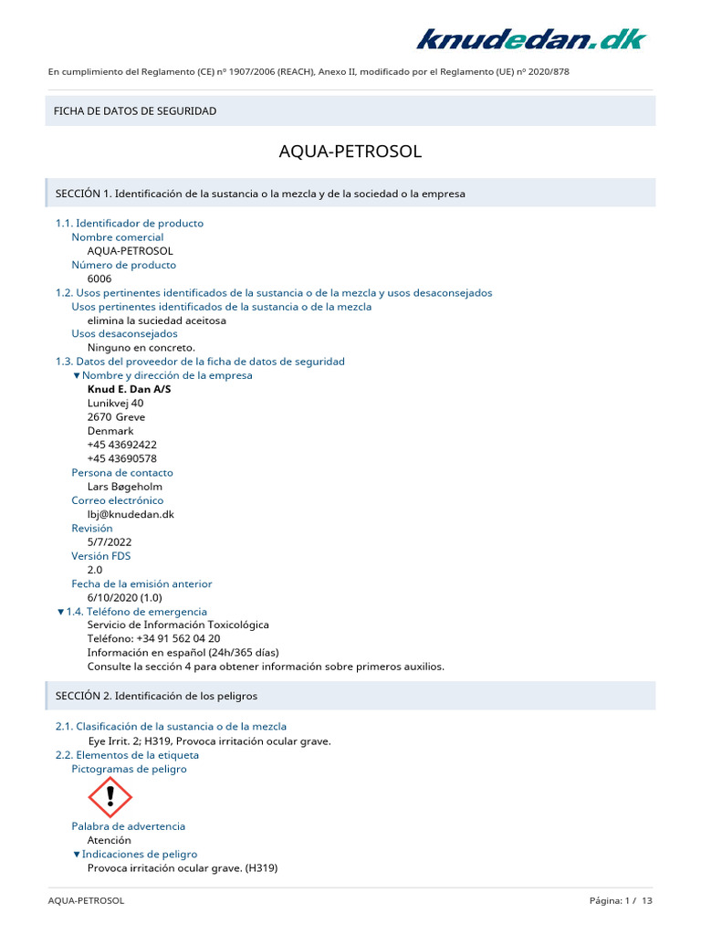 s096181 Aqua Petrosol | PDF