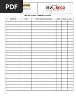 Hand Tool Register Checksheet - Daily | PDF | Tools | Equipment