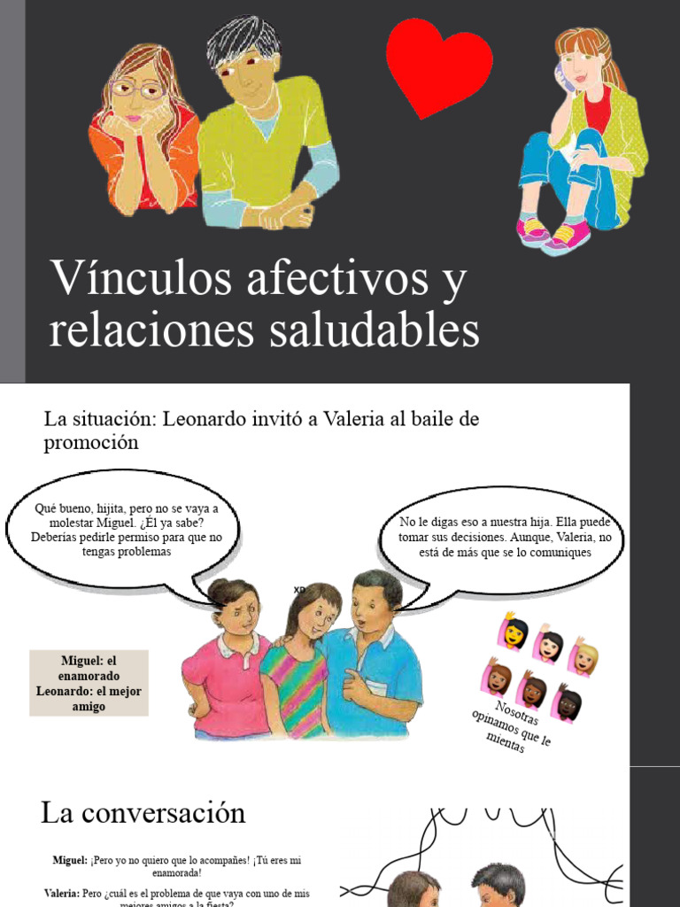Vínculos Afectivos y Relaciones Saludables | PDF | Estereotipos | Violencia