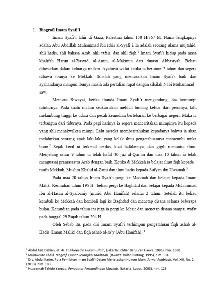 Materi Tarikh Tasyri' | PDF | Agama & Spiritualitas