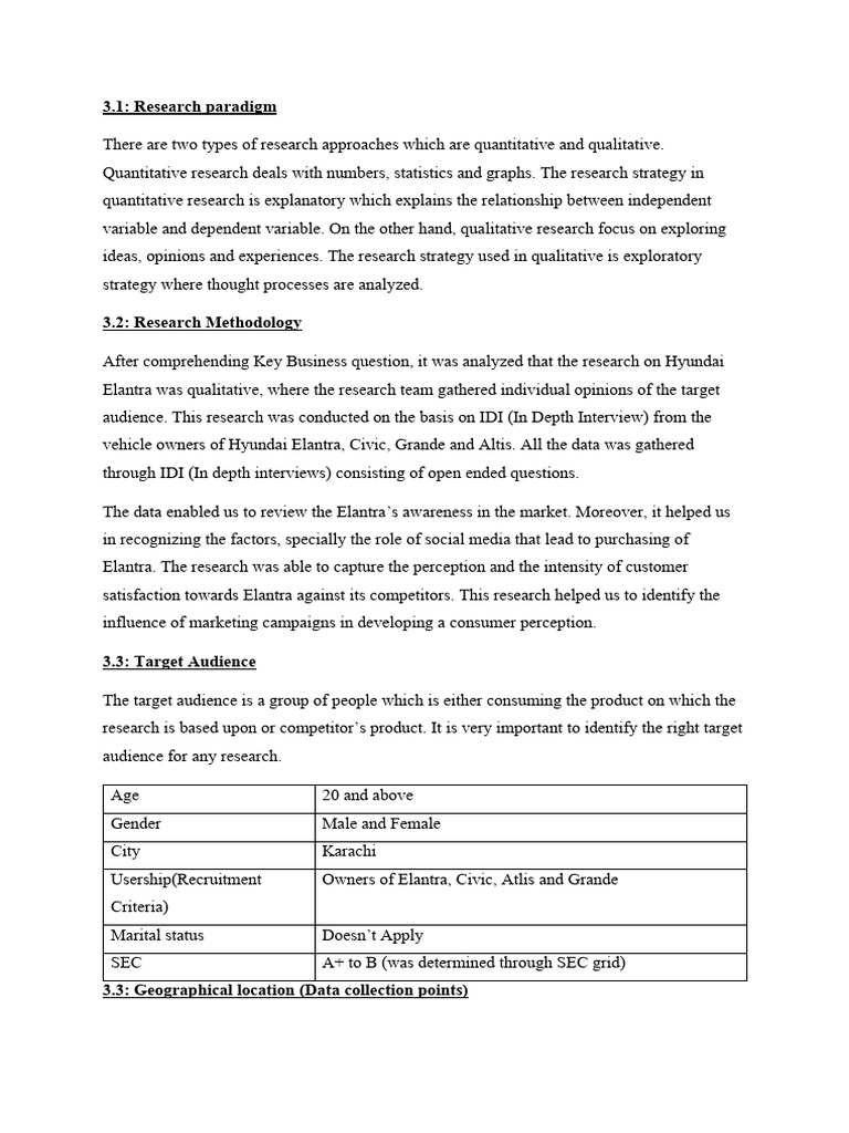Research Paradigm | PDF | Target Audience | Quantitative Research