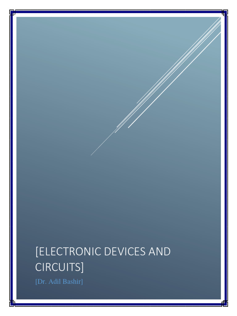 Assignment of Electronic Devices and Circuits | PDF