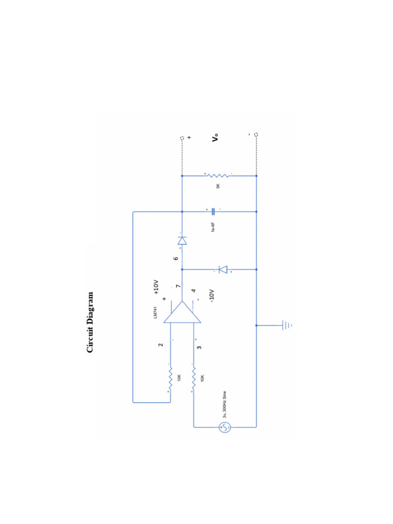 Peak Detector | PDF | Operational Amplifier | Detector (Radio)