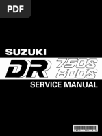 DR650 Service Manual | PDF