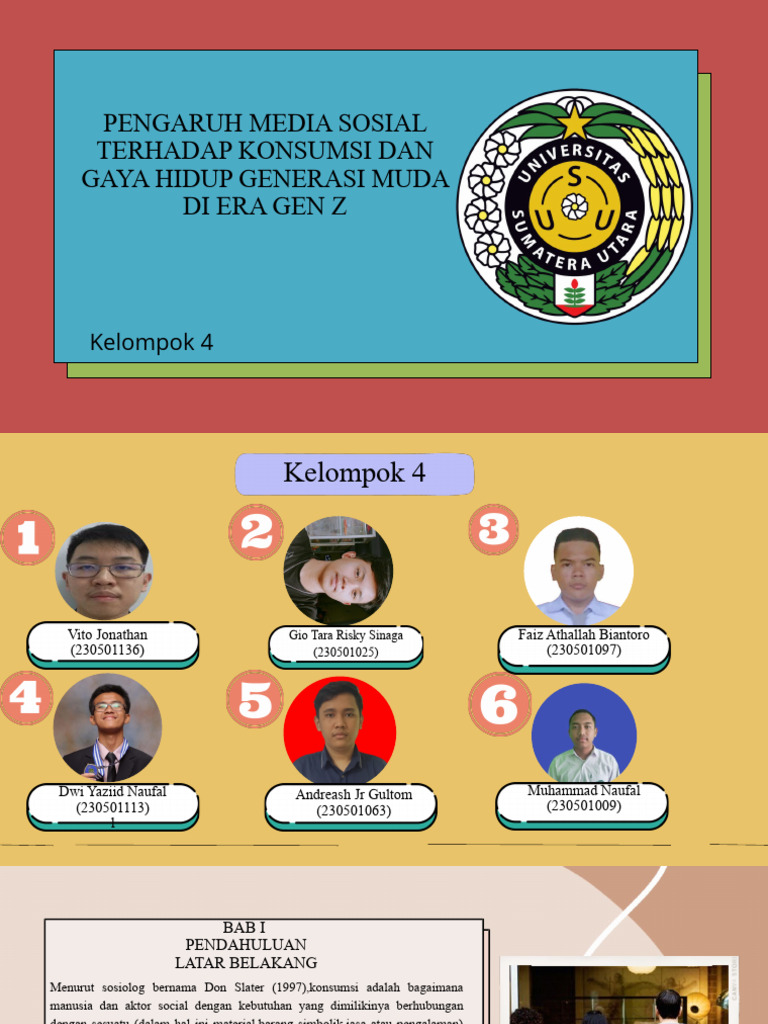 Pengaruh Media Sosial Terhadap Konsumsi Dan Gaya Hidup Generasi Muda Di Era Gen Z... | PDF