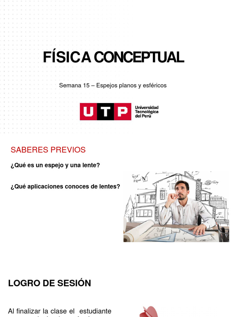 S15.s1 - Material Espejos Planos y Esféricos | PDF | Óptica | Espejo
