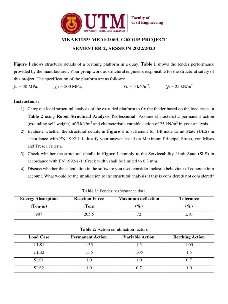Group Project | PDF | Structural Analysis | Engineering