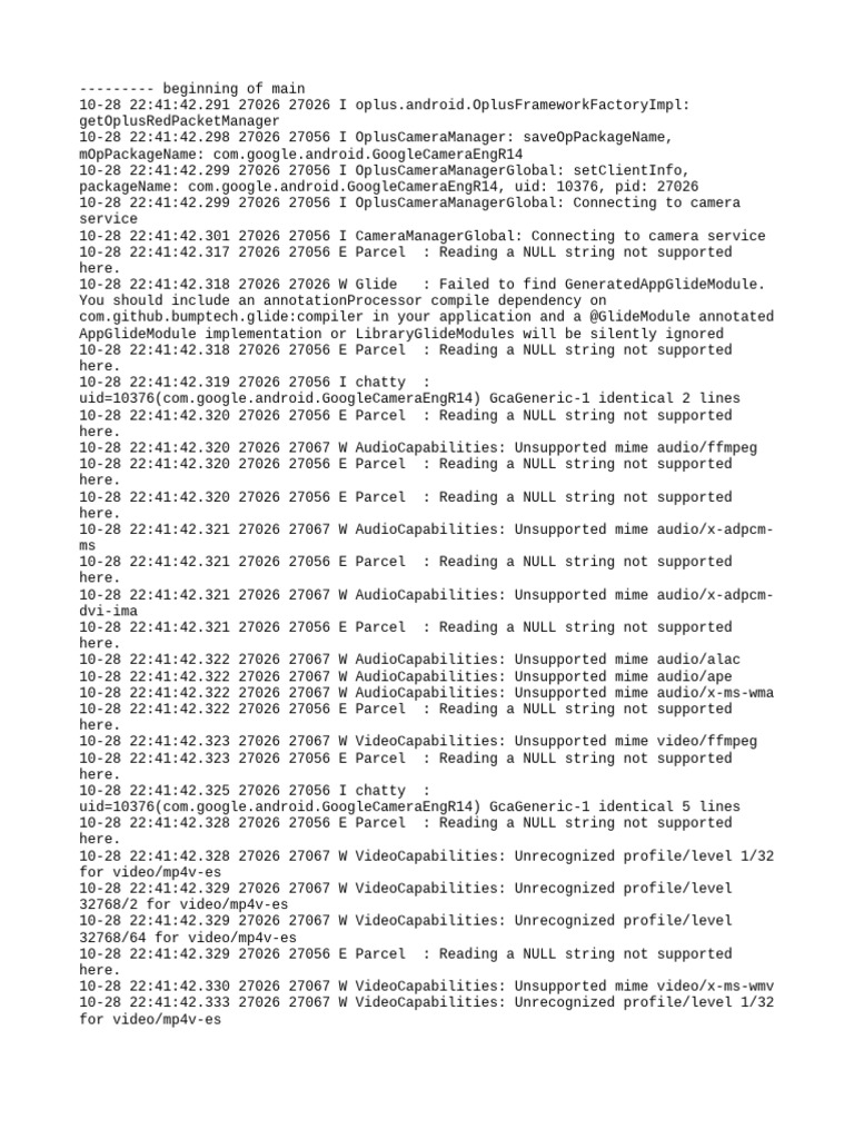 Log Cat 1698507702153 | PDF | Computer Science | Computing