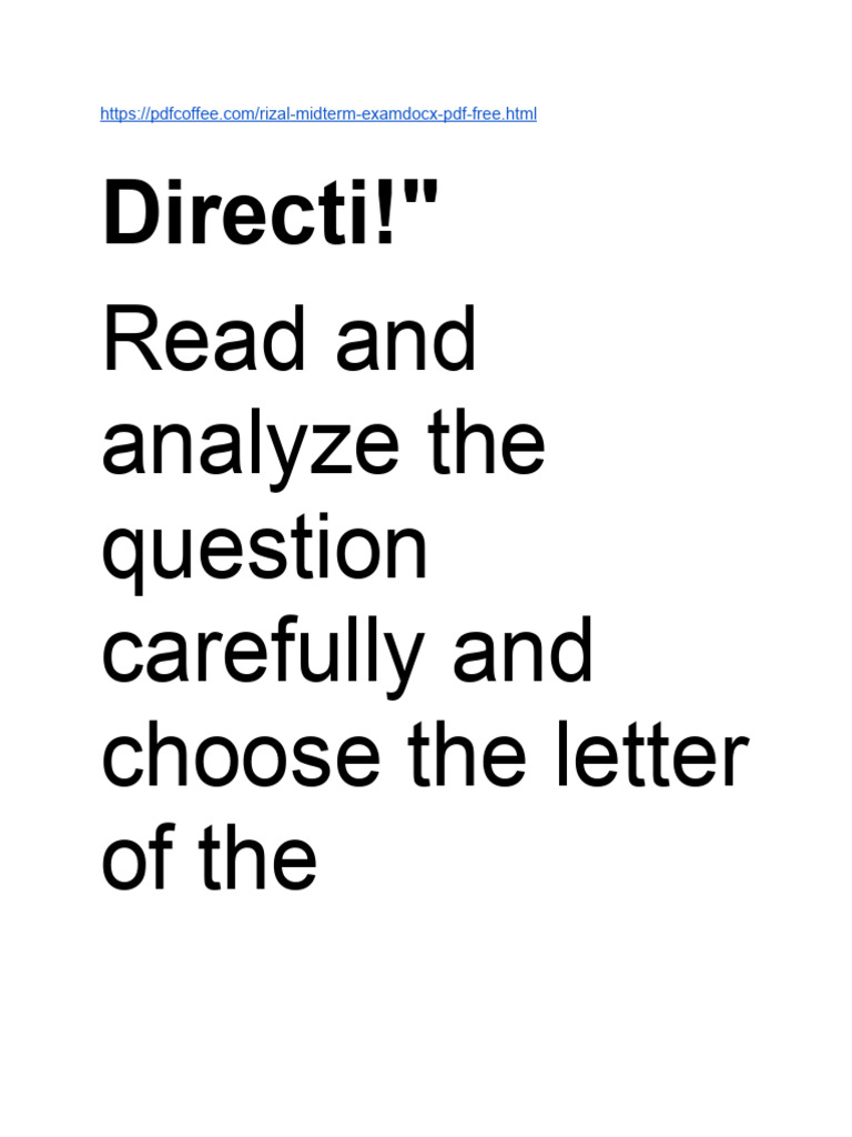 The First Love of Rizal | PDF