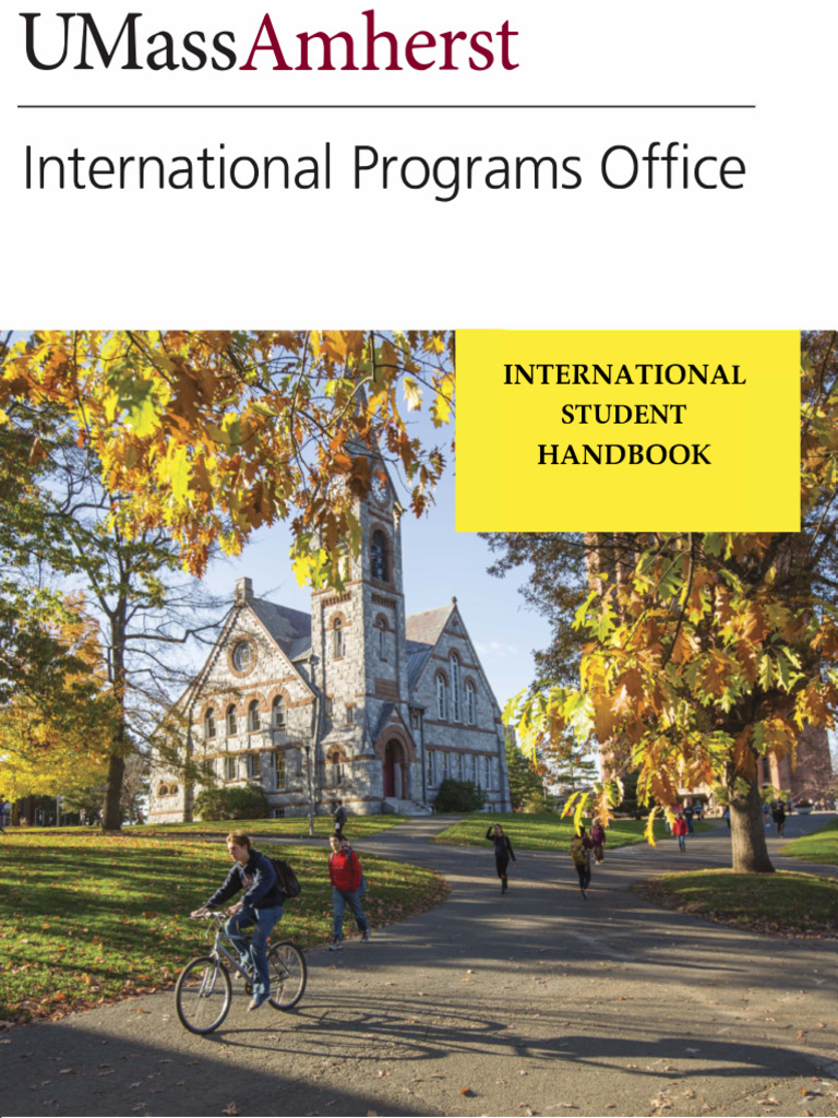 UMass Guide for Intl Students | PDF