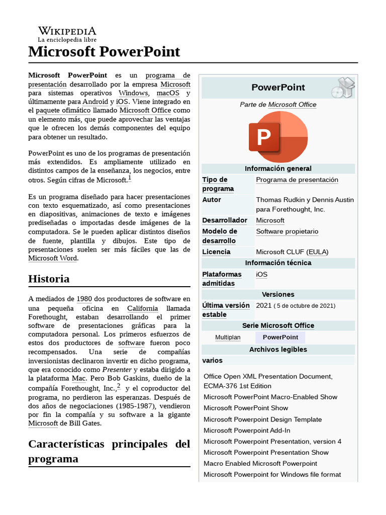 Microsoft PowerPoint | PDF | Microsoft PowerPoint | Software de la aplicacion
