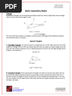 Sine, Cosine and Area Rules | PDF | Triangle | Trigonometry