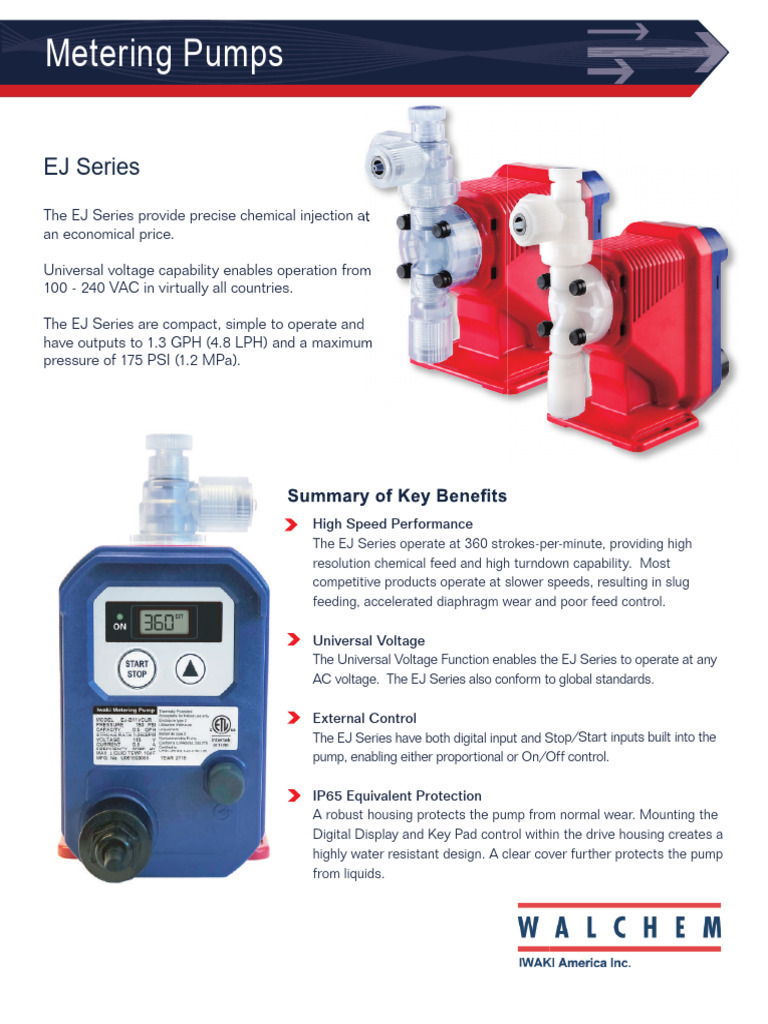 Bomba Dosificadora de Cloro | PDF | Pump | Valve