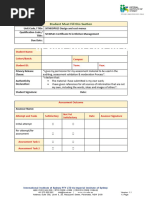 SITXCCS015 Student Assessment Tasks | PDF | Communication | Nonverbal Communication