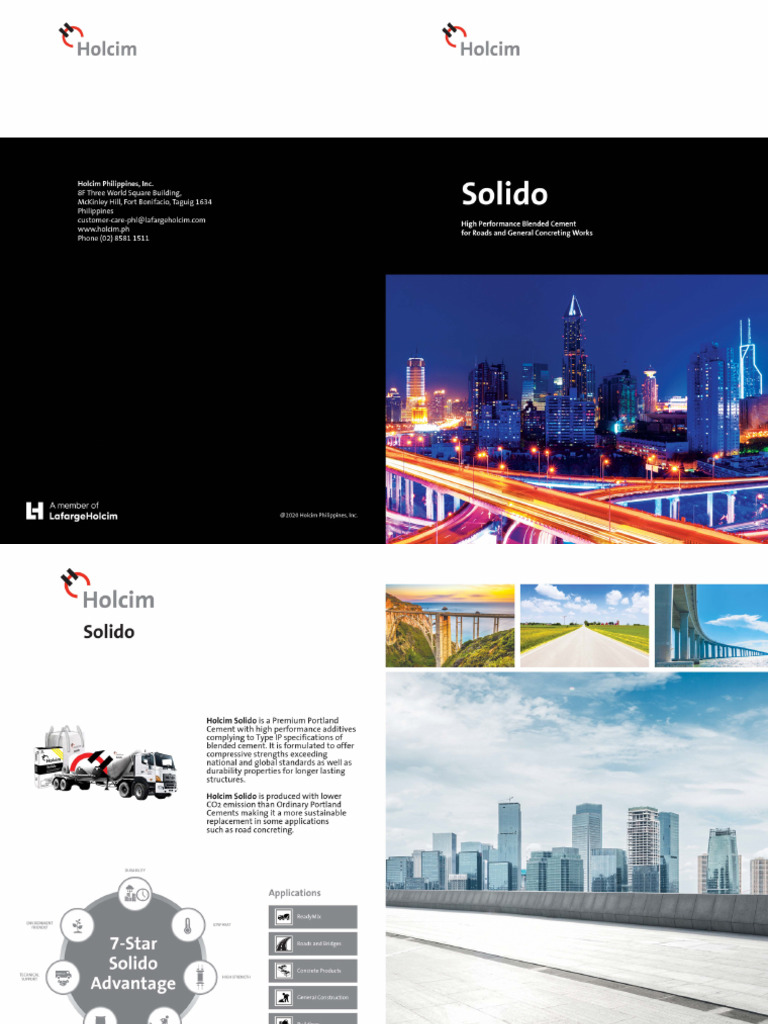 Holcim Solido Brochure Pdf