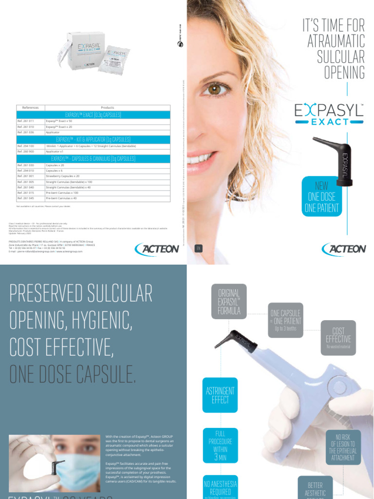 Expasyl Exact | PDF | Dental Implant | Periodontology