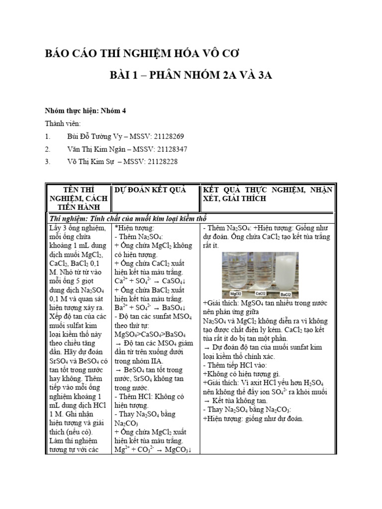 BÁO CÁO THÍ NGHIỆM HVC BÀI 1 | PDF