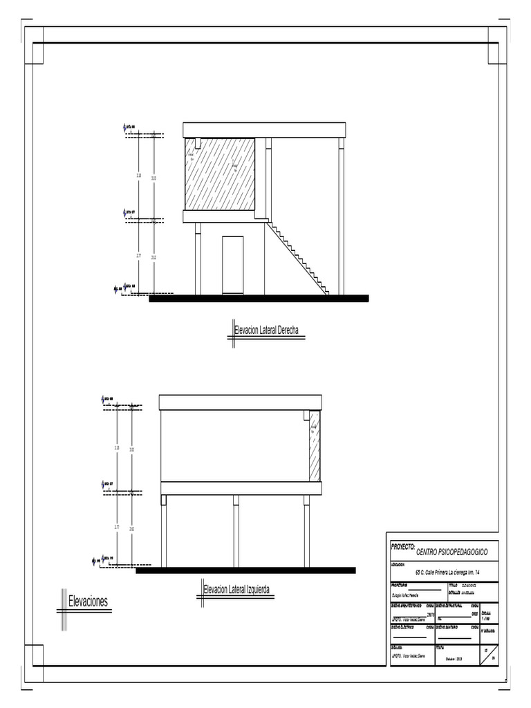 05 Elevaciones | PDF