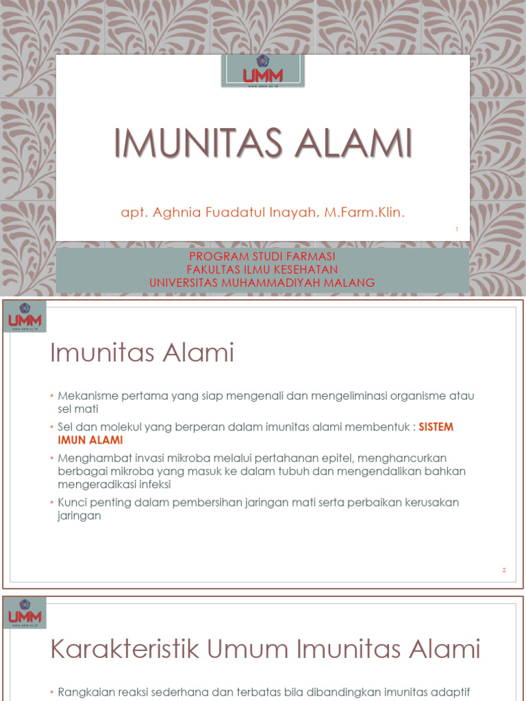 Imunitas Alami | PDF