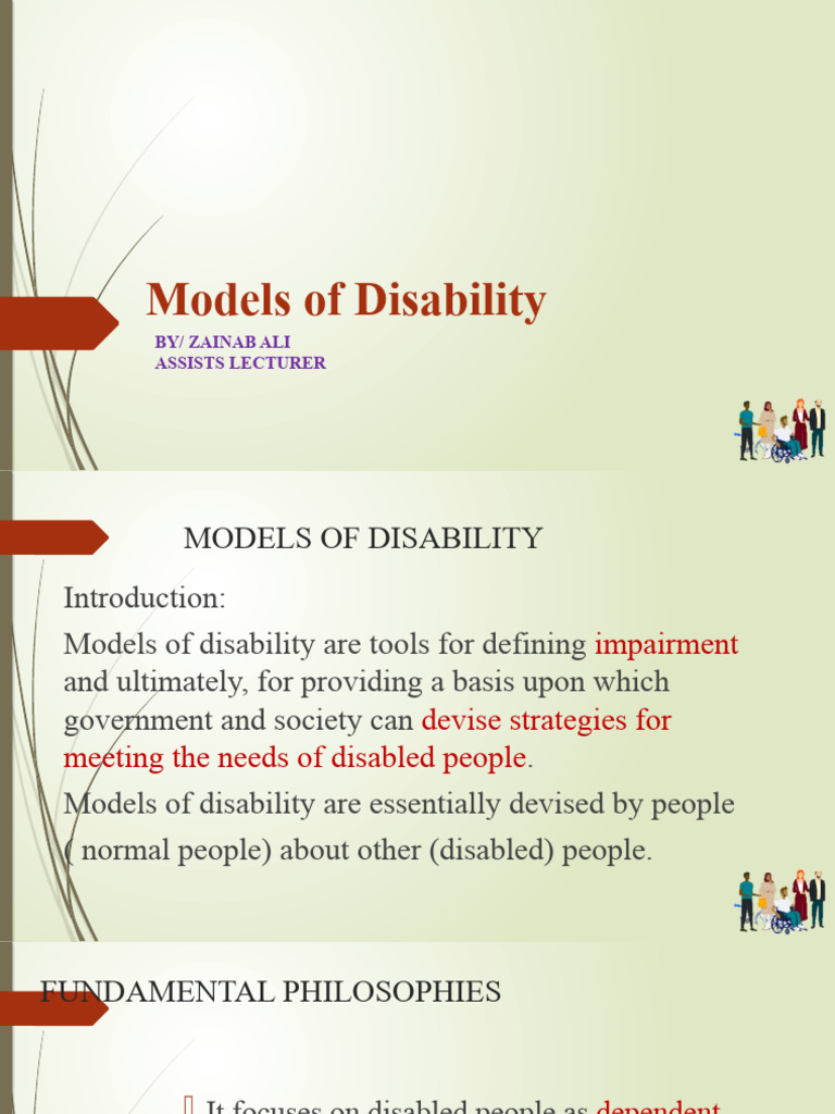 3 Disability Models | PDF | Disability | Pathology