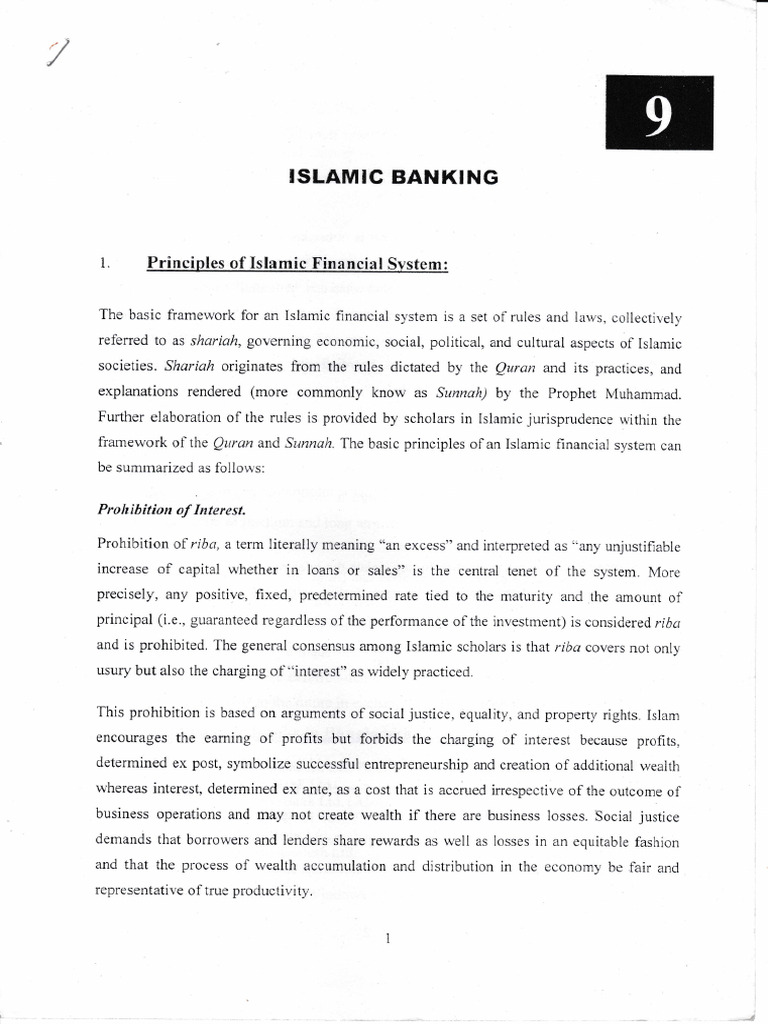 Islamic Banking | PDF | Interest | Economies