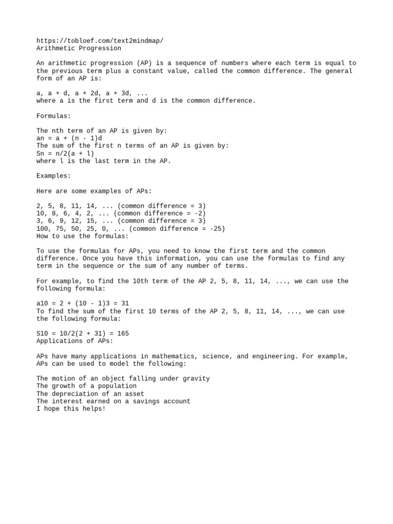 AP Text With Examples | PDF