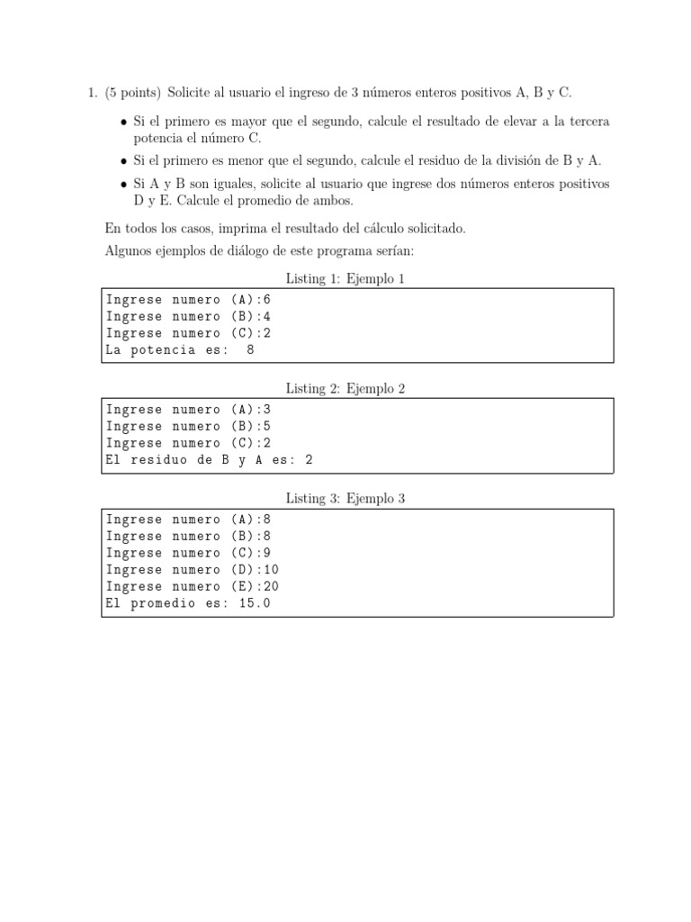Ejercicios 04 | PDF | Contraseña