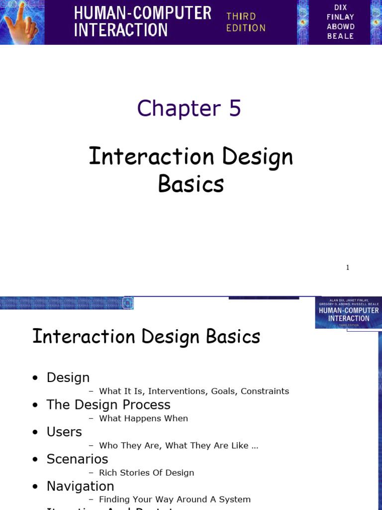 E3 Chap 05 | PDF | Human–Computer Interaction | Icon (Computing)