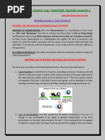 Physical Education Class 12 Chapter 1 Notes | PDF | Sports & Recreation