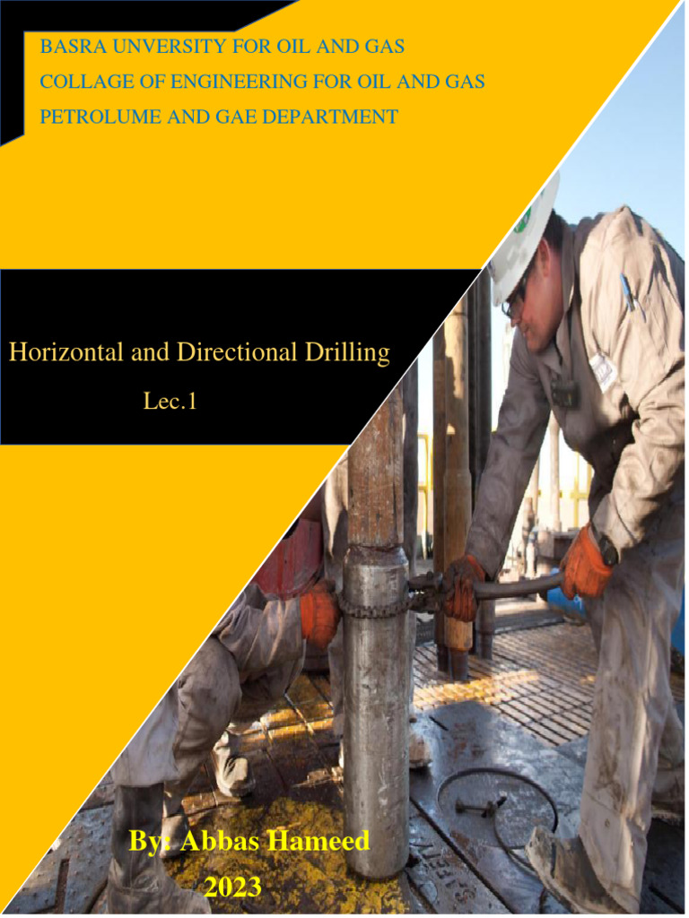 Lec. 1 | PDF | Oil Well | Borehole Lec. 1 | PDF | Oil Well | Borehole