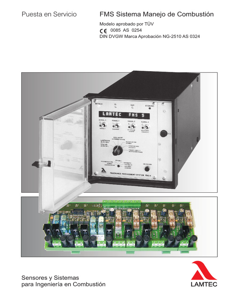 Manual de Instrucciones Del FMS - TEKENER | PDF | Combustión | Software