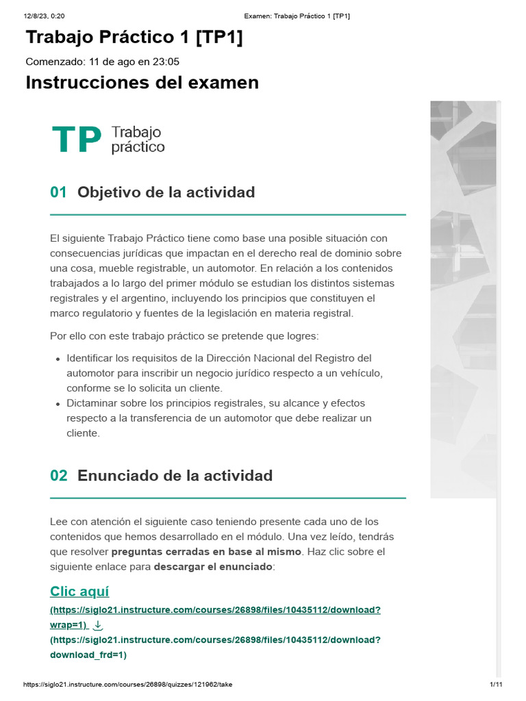 Derecho Notarial Ii - (TP1) | PDF | Business | Justicia