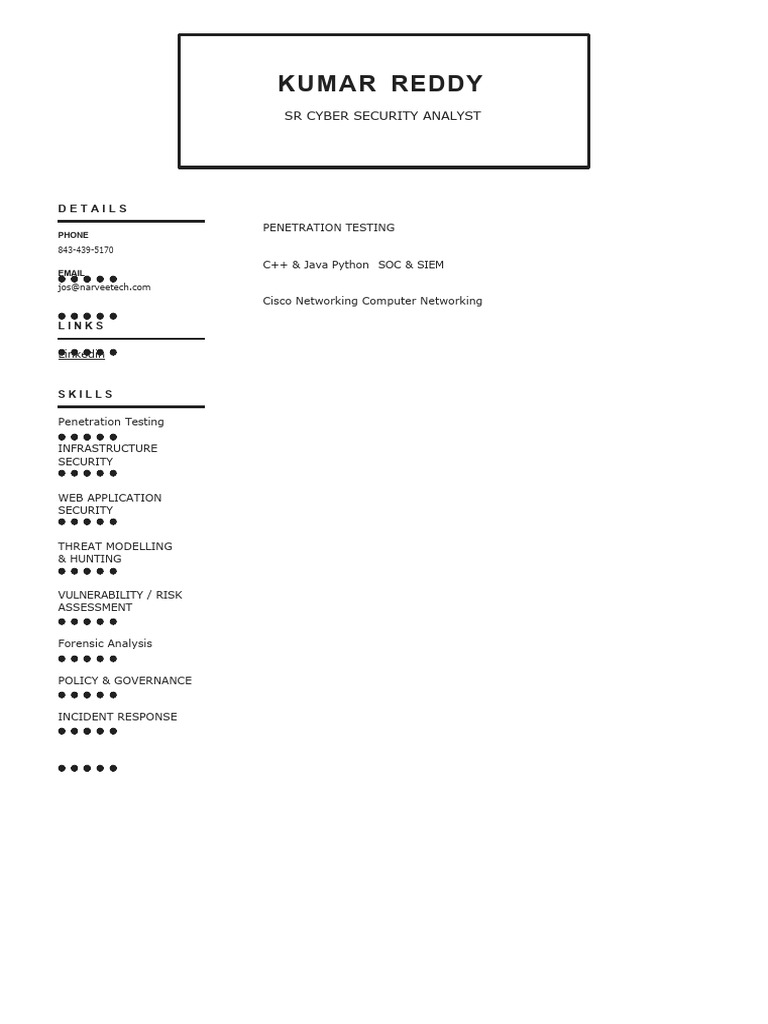 Hemanth Cybersecurity | PDF | Computer Security | Security