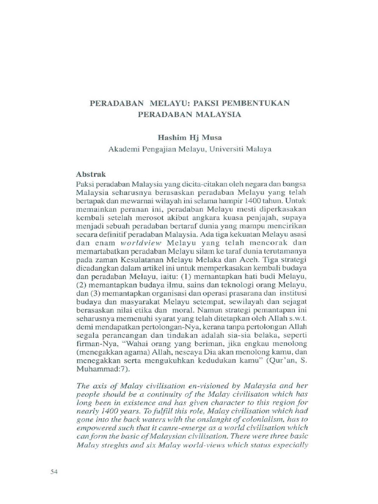Jurnal Peradaban Melayu | PDF