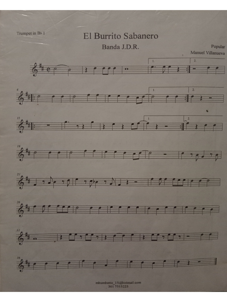 El Burrito Sabanero | PDF